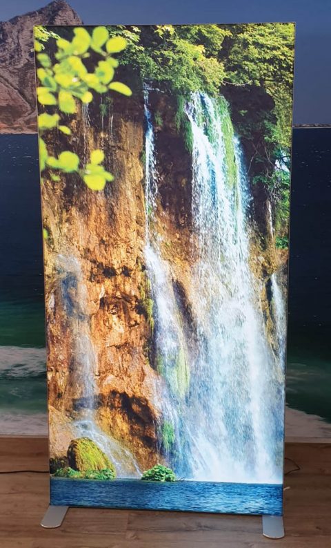 Portable LED Fabric Lightbox | Scan Display Solutions